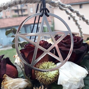 BIG Pentagram Pentacle Wall Hanger Amulet Talisman,magic Rituals ...