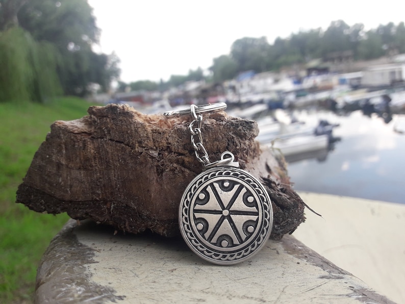 Perun God Symbol Necklace,thundermark Perun Keychain,perun Star Alatyr ...