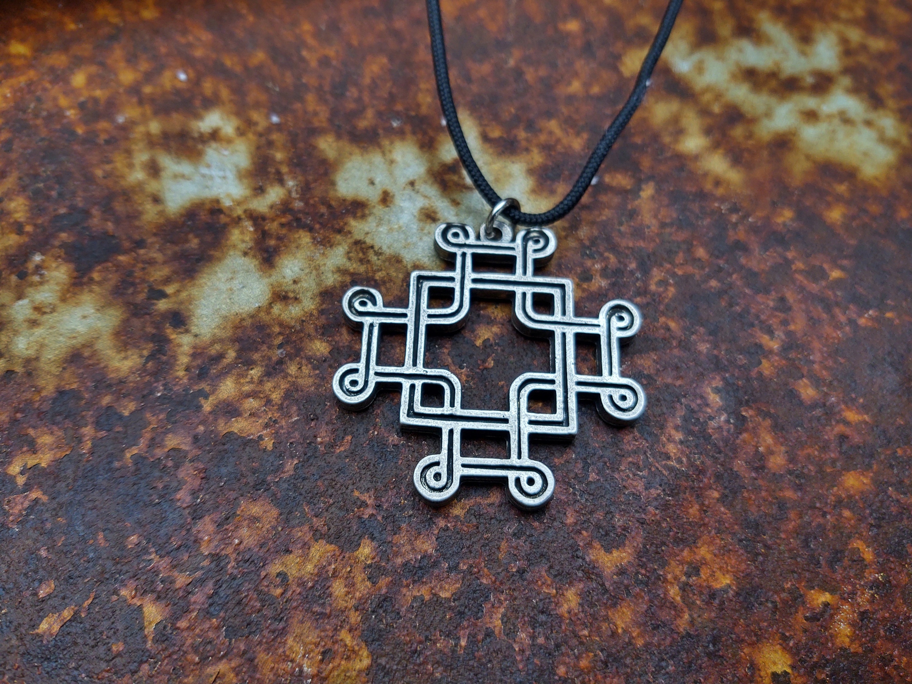 Macedonian Cross Veljusa Necklacechristian Orthodox Chuch - Etsy Australia