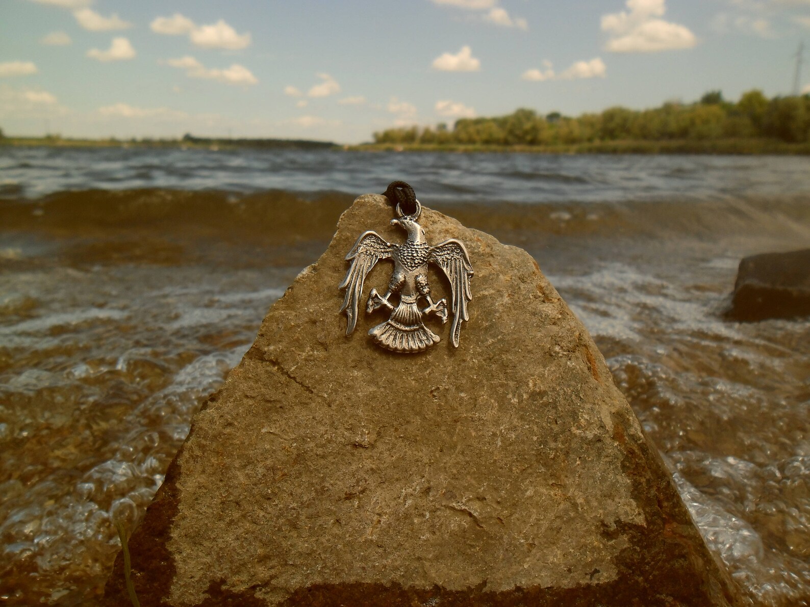 AQUILA Roman Eagle Necklace Keychainanimal Necklaceeagle | Etsy