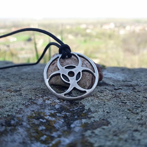 Biohazard Necklace and Keychain,resident Evil Biohazard Jewelry ...