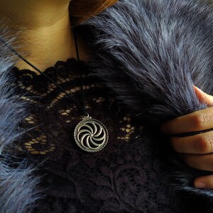 Armenian Kerkhach Eternity Sign Pendant,eight Pointed Star and Wheel of ...