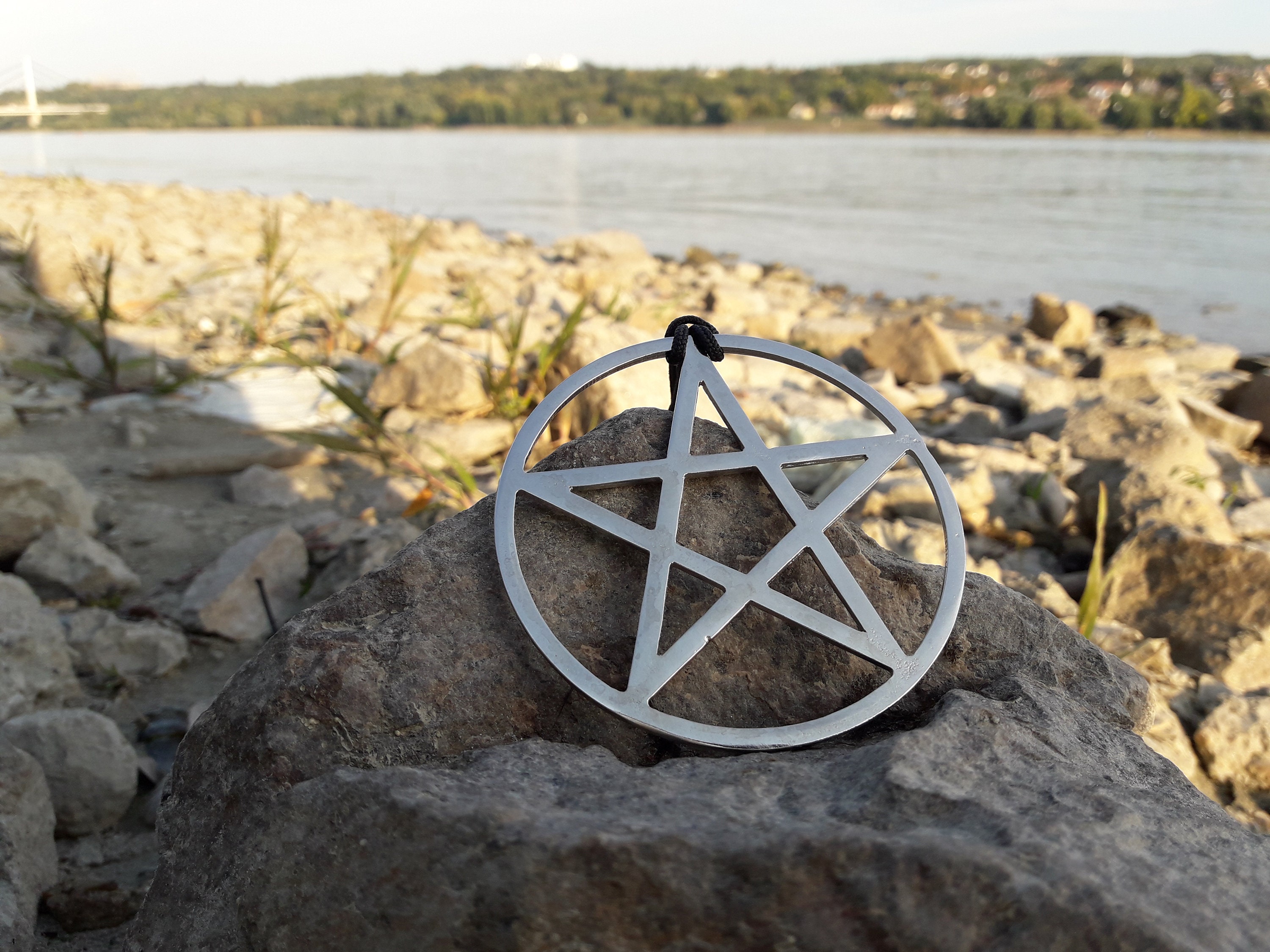 BIG Pentagram Pentacle Wall Hanger Amulet Talisman,magic Rituals ...