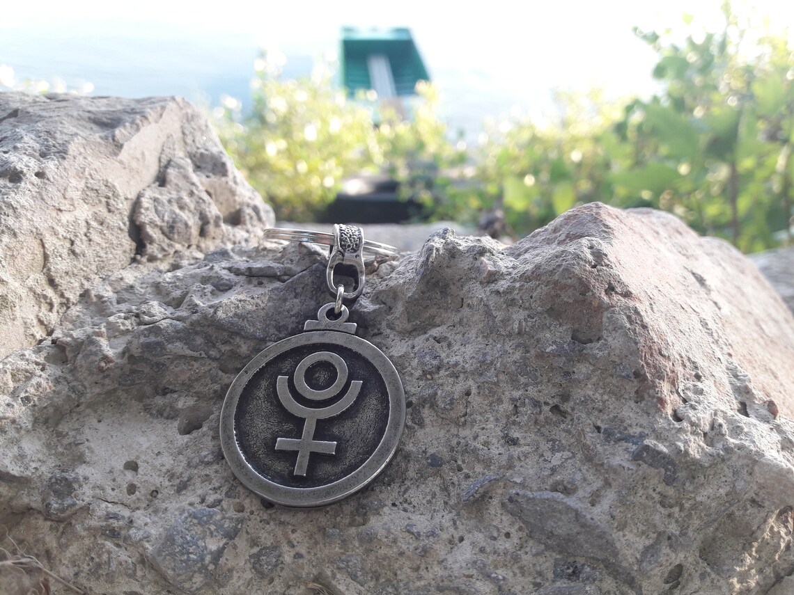 Pluto God of the Underworld Zodiac Glyph Necklace,astrological Symbol ...