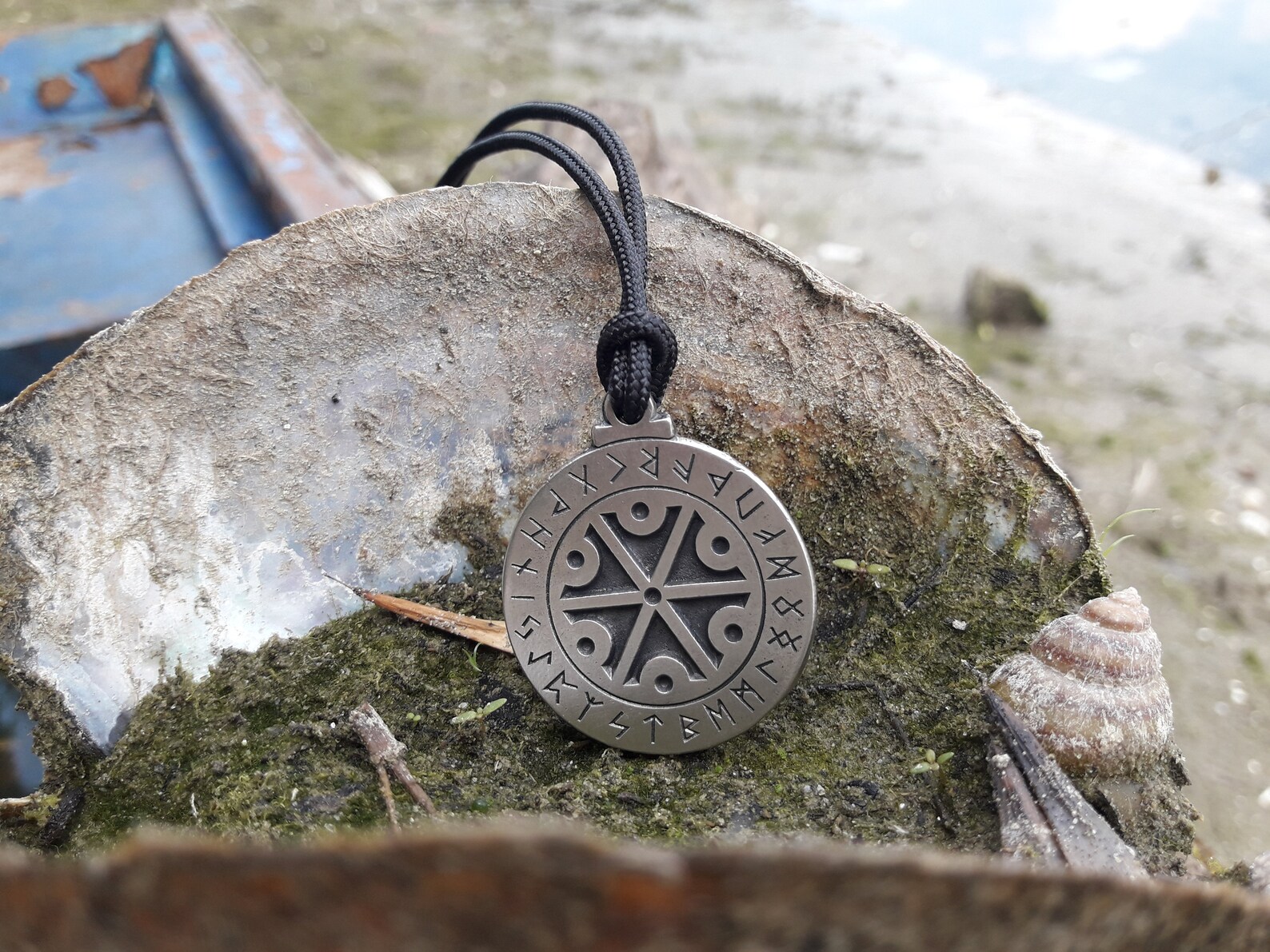 Thundermark Perun Rune Letter Necklace,perun God Slavic Mythology ...