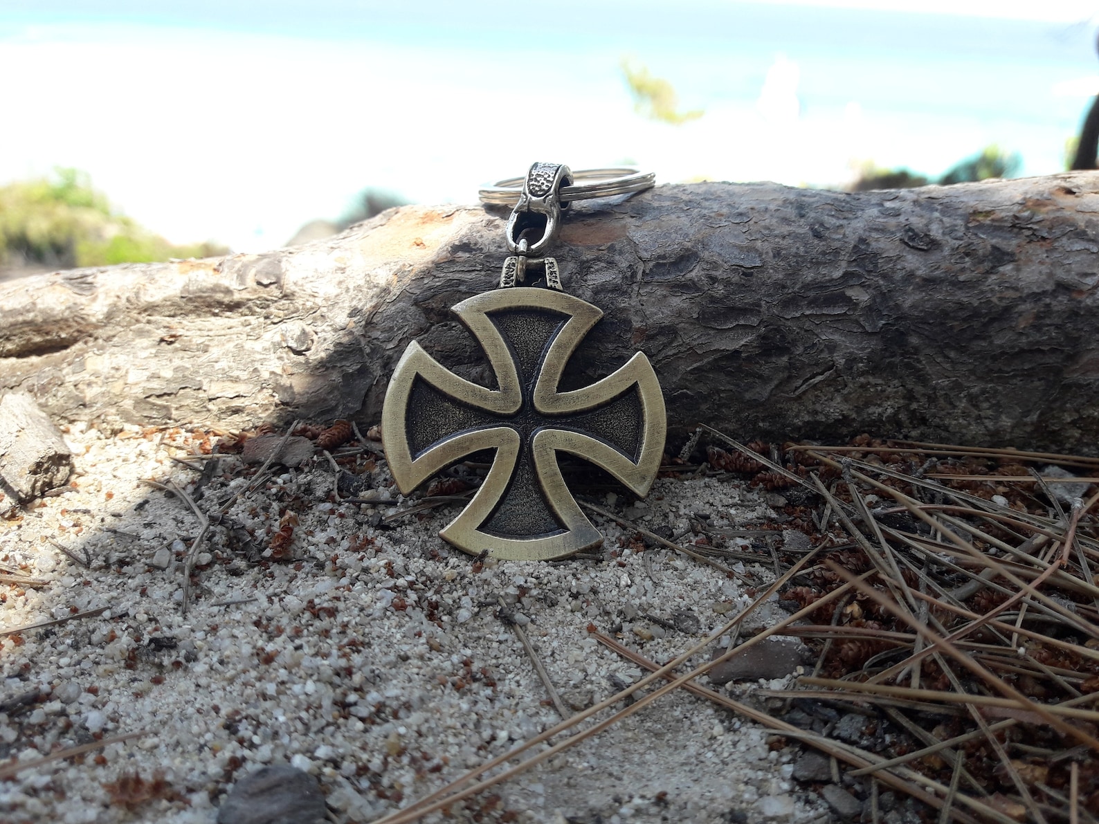 Templar Cross Necklace and Keychain,templar Knights Sign Symbol ...