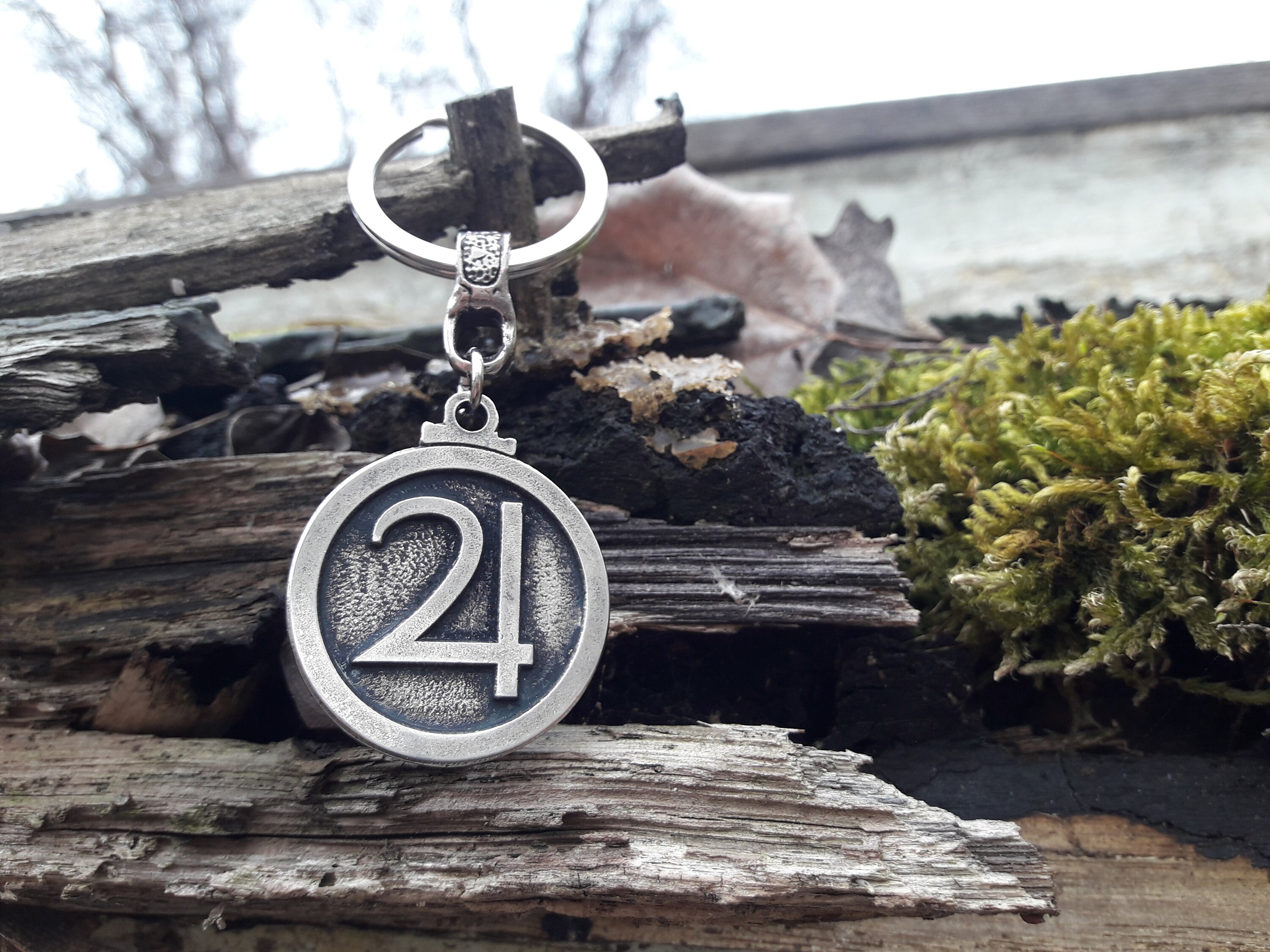 Jupiter Glyph Astrological Symbol Necklace and Keychain,astrology Sign ...