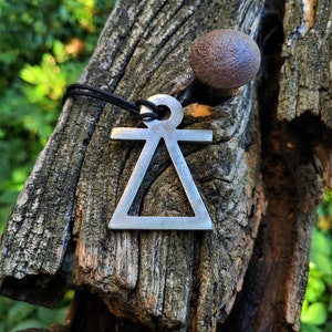 Punic and Phoenician Goddess Tanit Symbol Necklace,little Cute the Sign ...