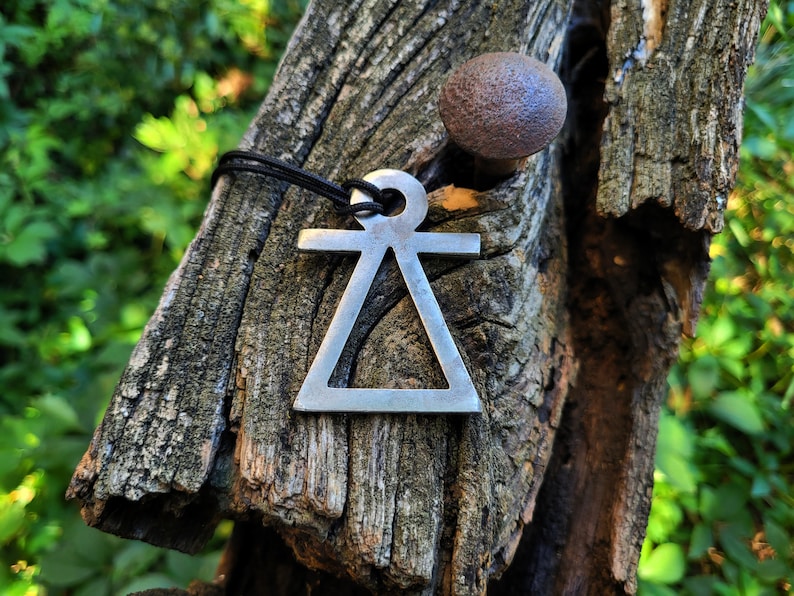 Punic and Phoenician Goddess Tanit Symbol Necklace,little Cute the Sign ...