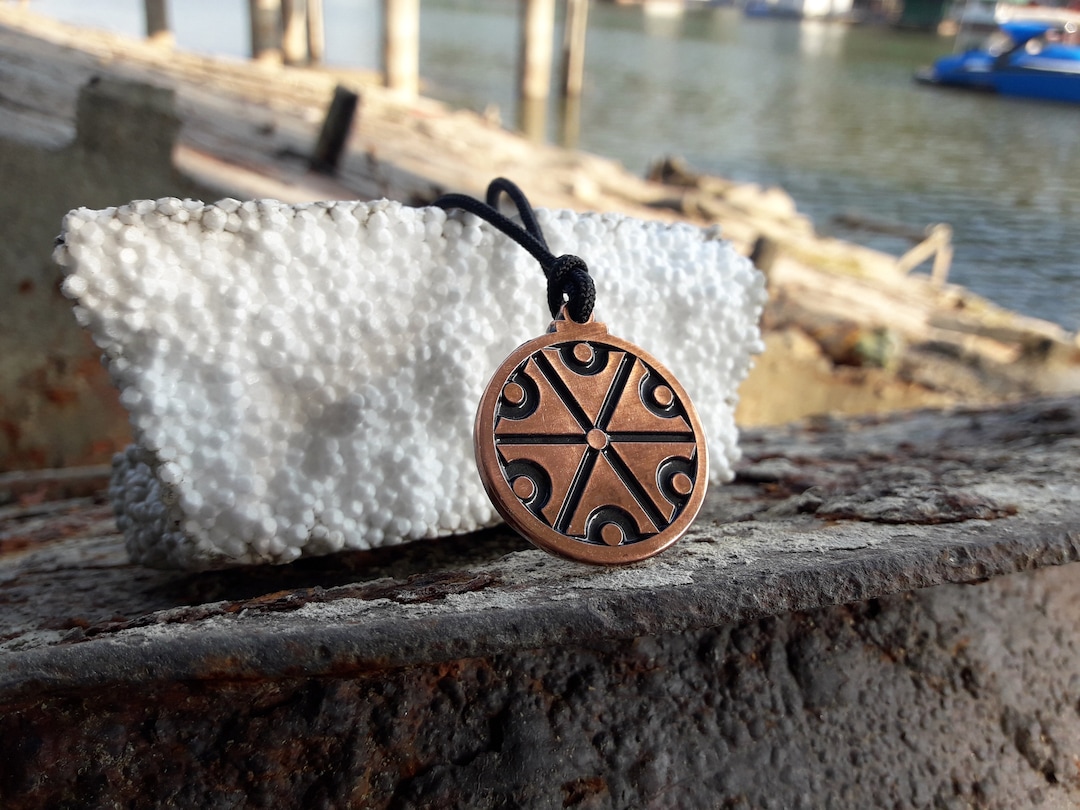 Thundermark Perun Symbol Necklace,slavic God of Thunder and Lightning ...
