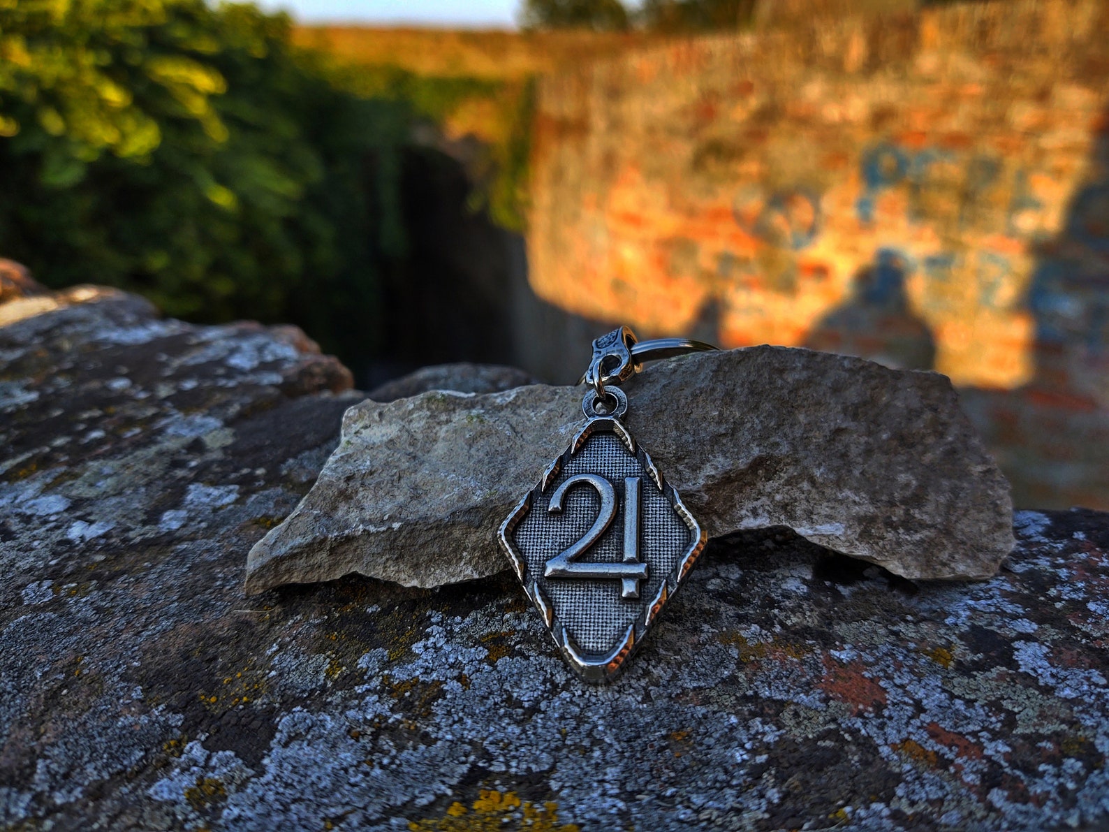 Jupiter Glyph Astrological Symbol Necklace and Keychain,astrology Sign ...