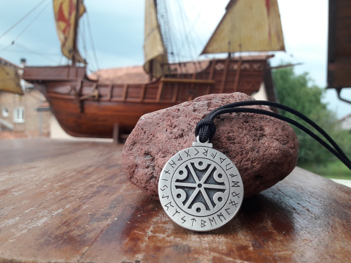 Thundermark Perun Rune Letter Necklace,perun God Slavic Mythology ...