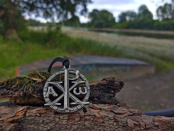 Chi Rho Monogram of Christ Jewelrychristian Monogram of Jesus | Etsy