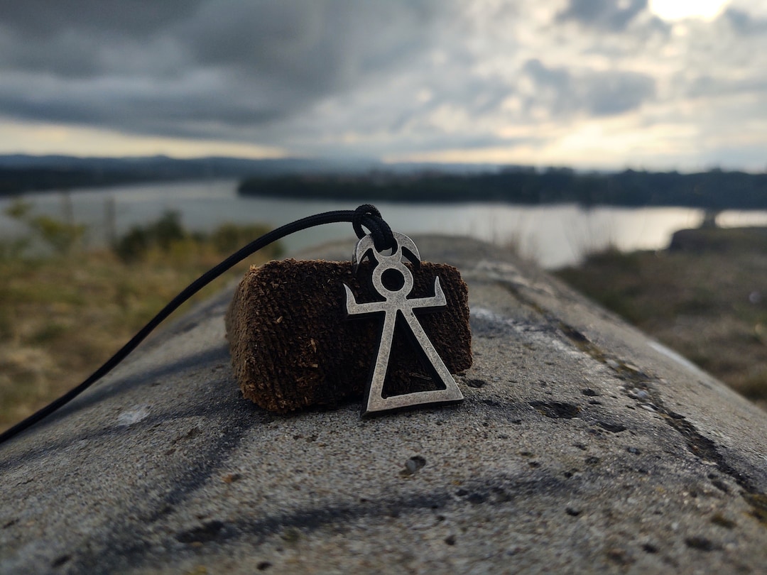 Punic and Phoenician Goddess Tanit Symbol Necklace,little Cute the Sign ...