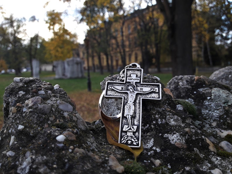 Big Orthodox Cross Necklace Pendant,church Orthodox Wall Hanger Cross ...