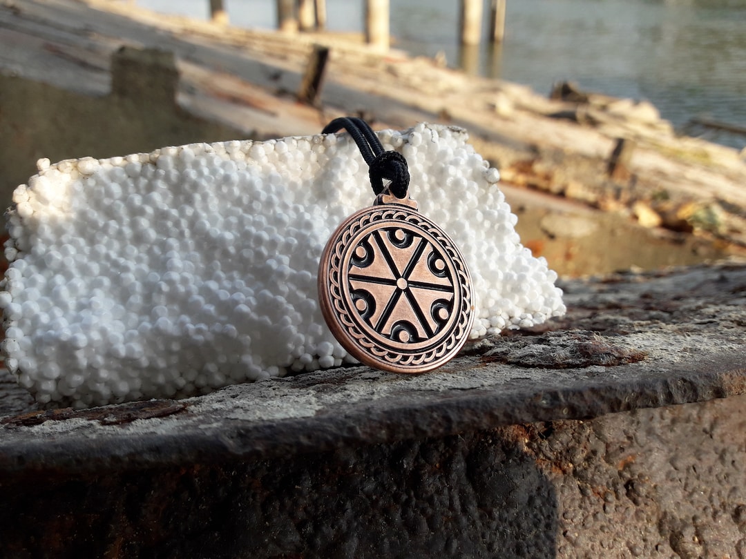 Perun God Symbol Necklace,thundermark Perun Keychain,perun Star Alatyr ...