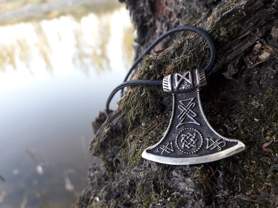 Mammen Gothic Viking Axe Necklace,axe of Perun Pendant,celtic Viking ...