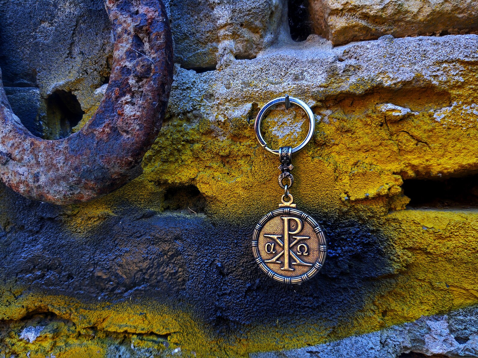 Chi Rho Monogram of Christ Jewelrychristian Monogram of Jesus - Etsy