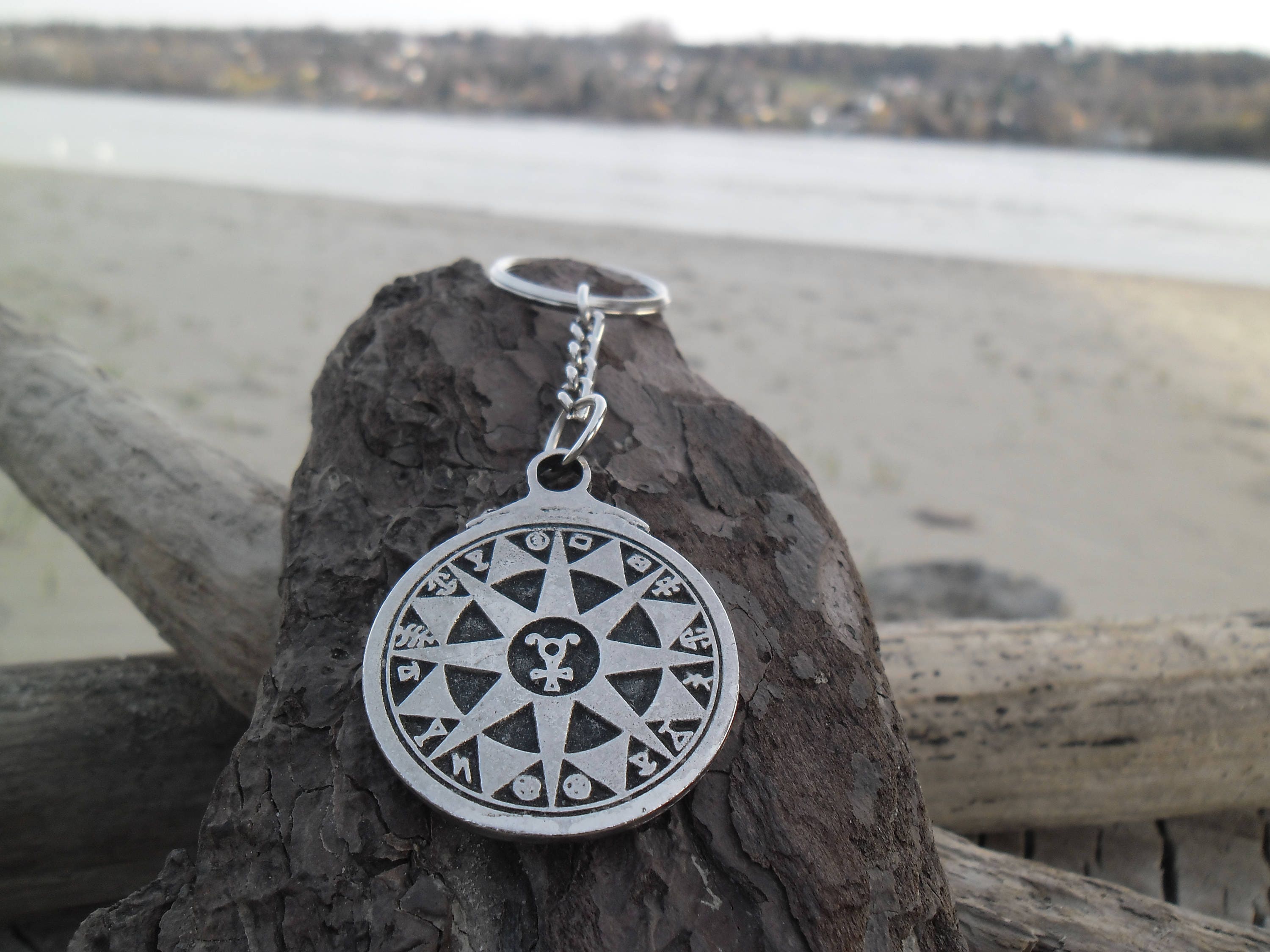 Talisman for Safety in Travel Necklace,star of Hermes Talisman for ...