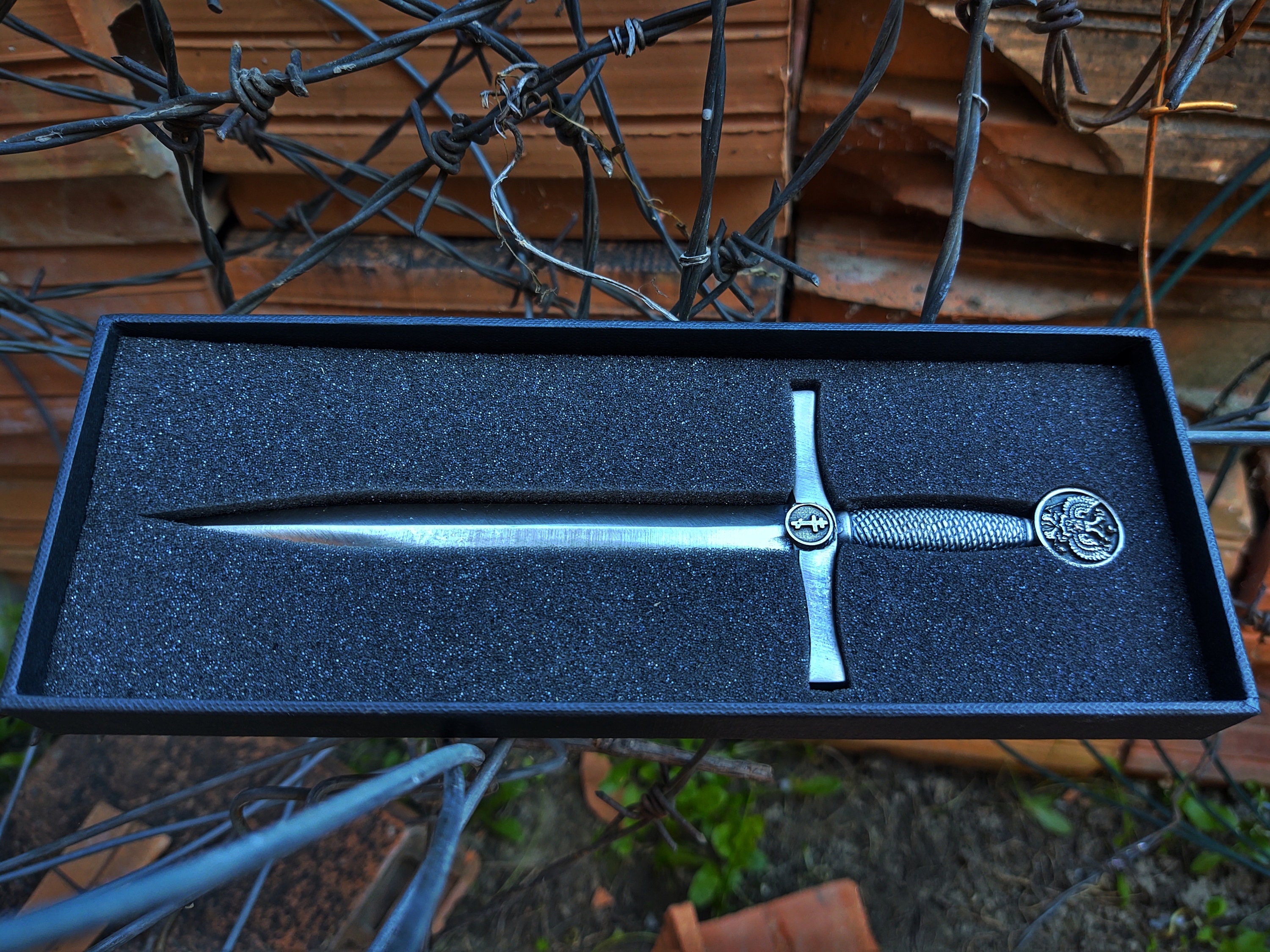 Coat of Arms Medieval Sword Letter Openerdouble-headed Eagle - Etsy