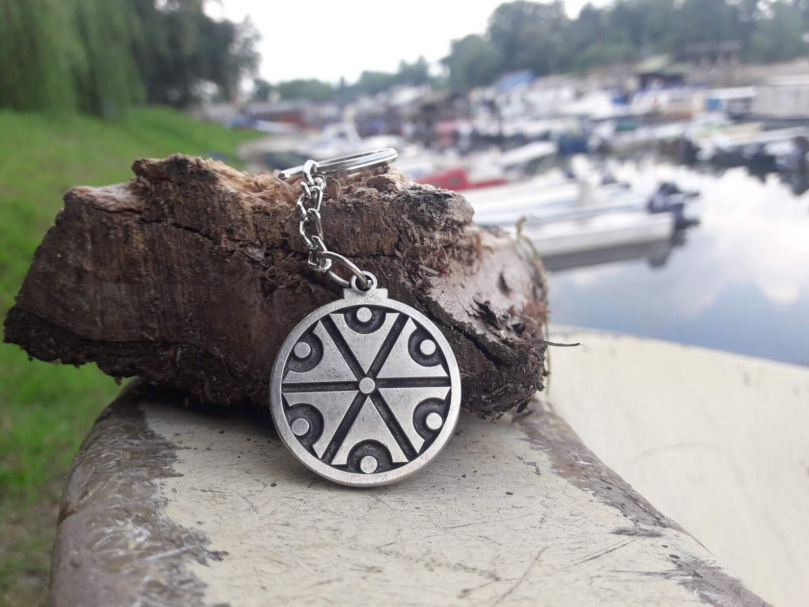 Thundermark Perun Symbol Necklaceslavic God of Thunder and | Etsy