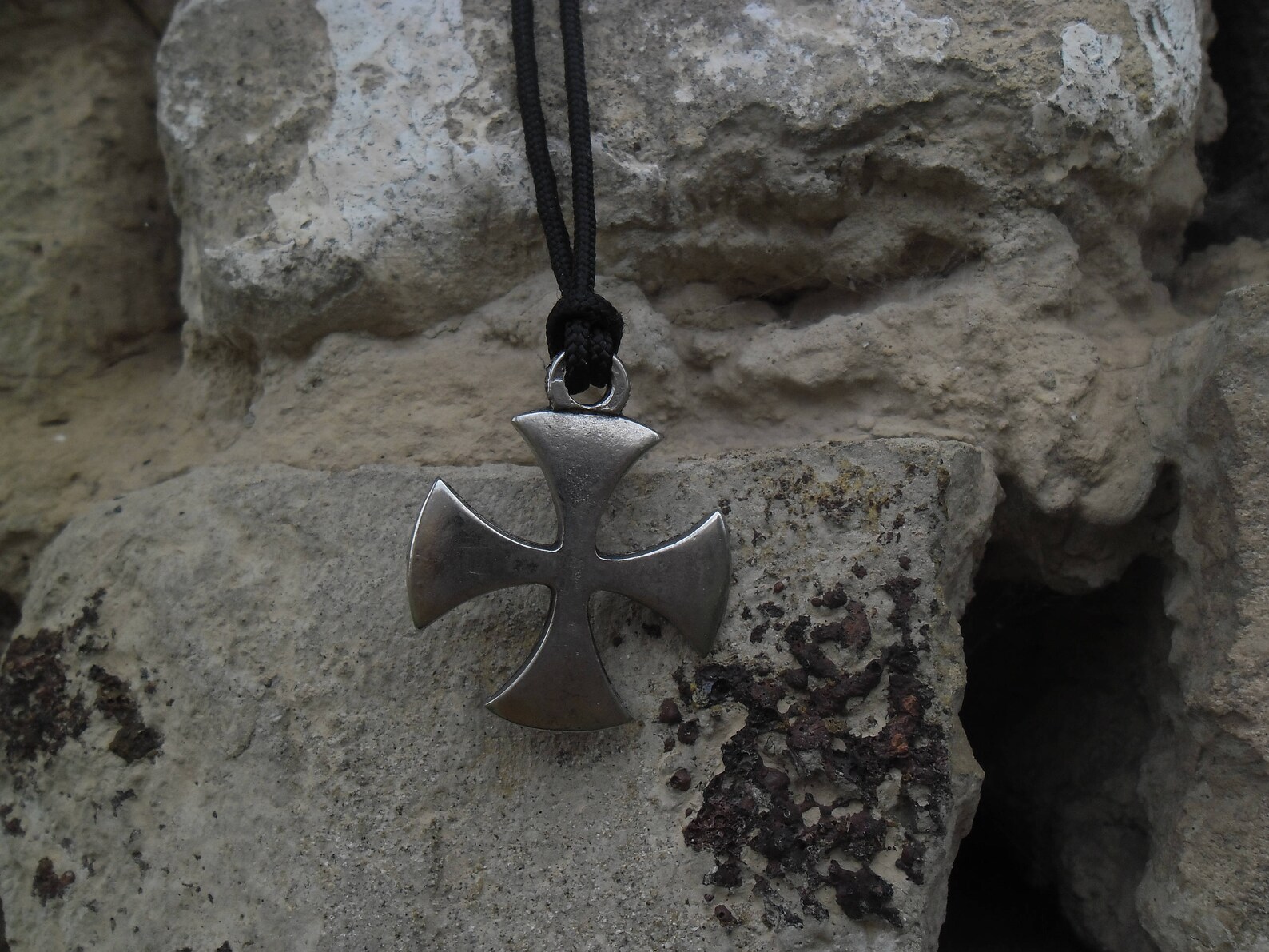 Templar Cross Necklacesymbol of Templar Knightssoldiers of | Etsy