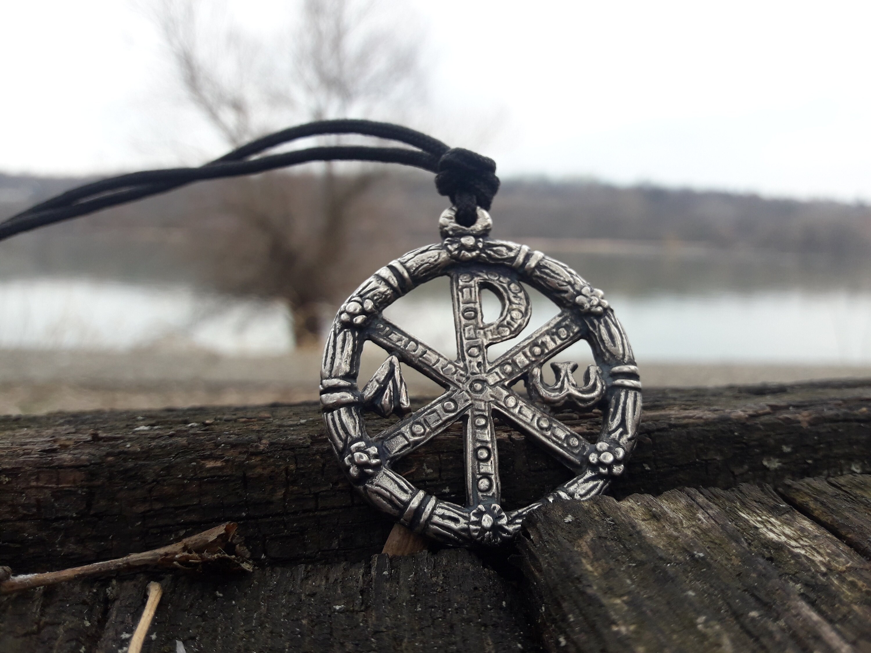 Chi Rho Monogram of Christ Jewelrychristian Monogram of Jesus - Etsy