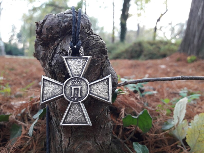 Kingdom Serbia 1913 Balkan Wars Bravery Cross Necklace - Etsy