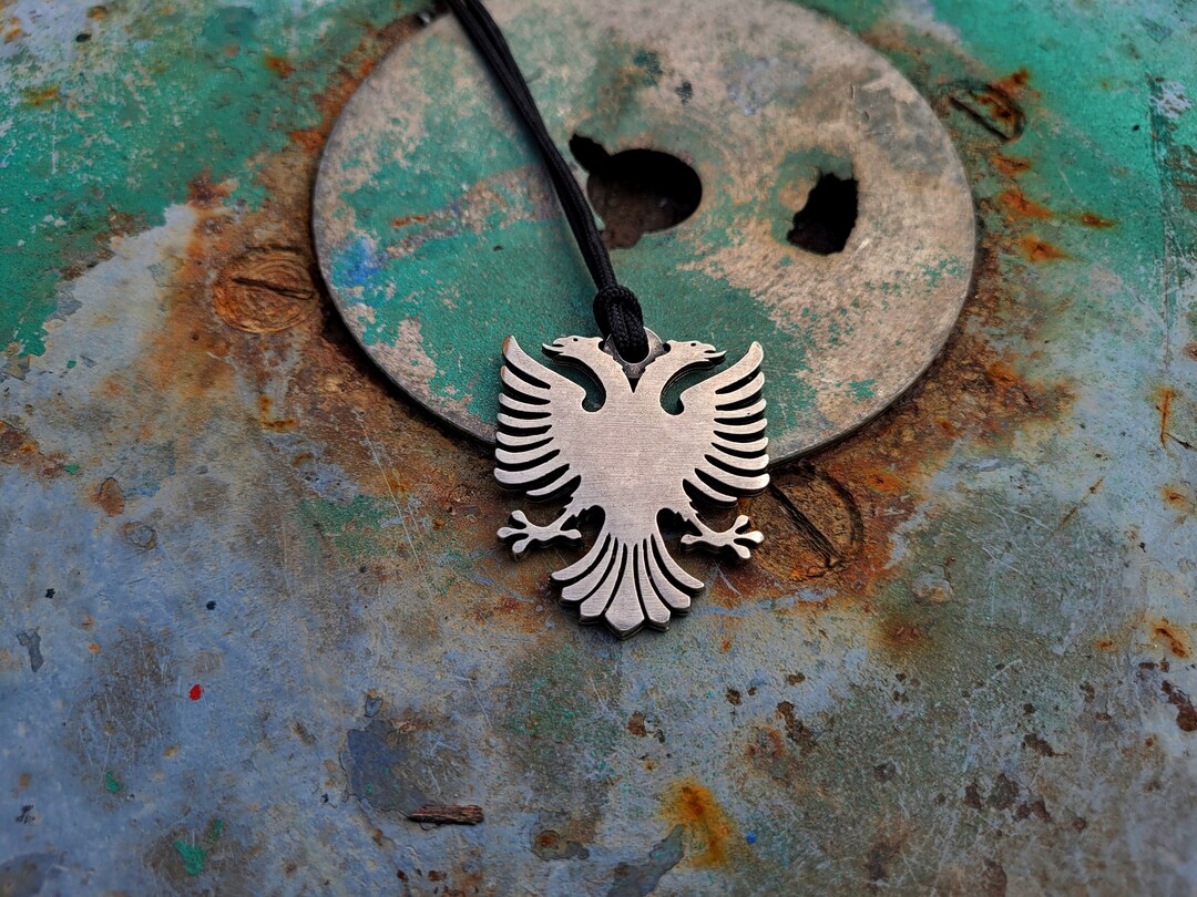 Albanian Double-headed Eagle Necklace,national Flag Eagle,coat of Arms ...