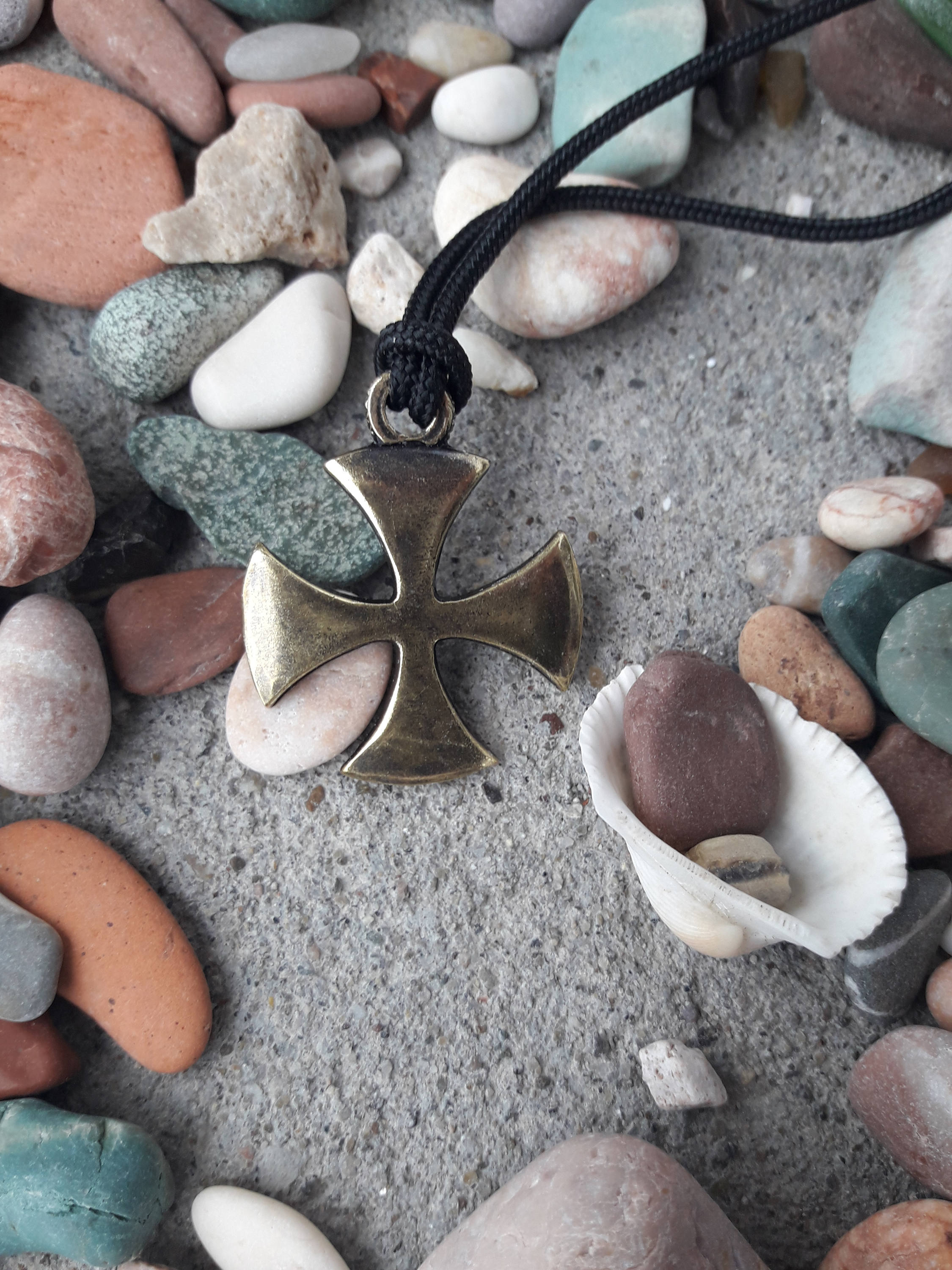 Templar Cross necklacesymbol of Templar knightsSoldiers of | Etsy