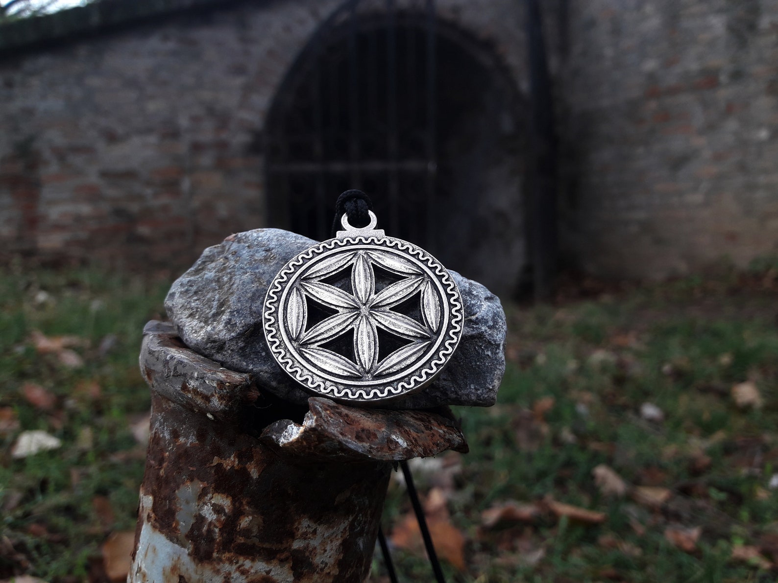 Wheel of Perun Necklaceperunika Svarga Symbol of Perun Slavic - Etsy