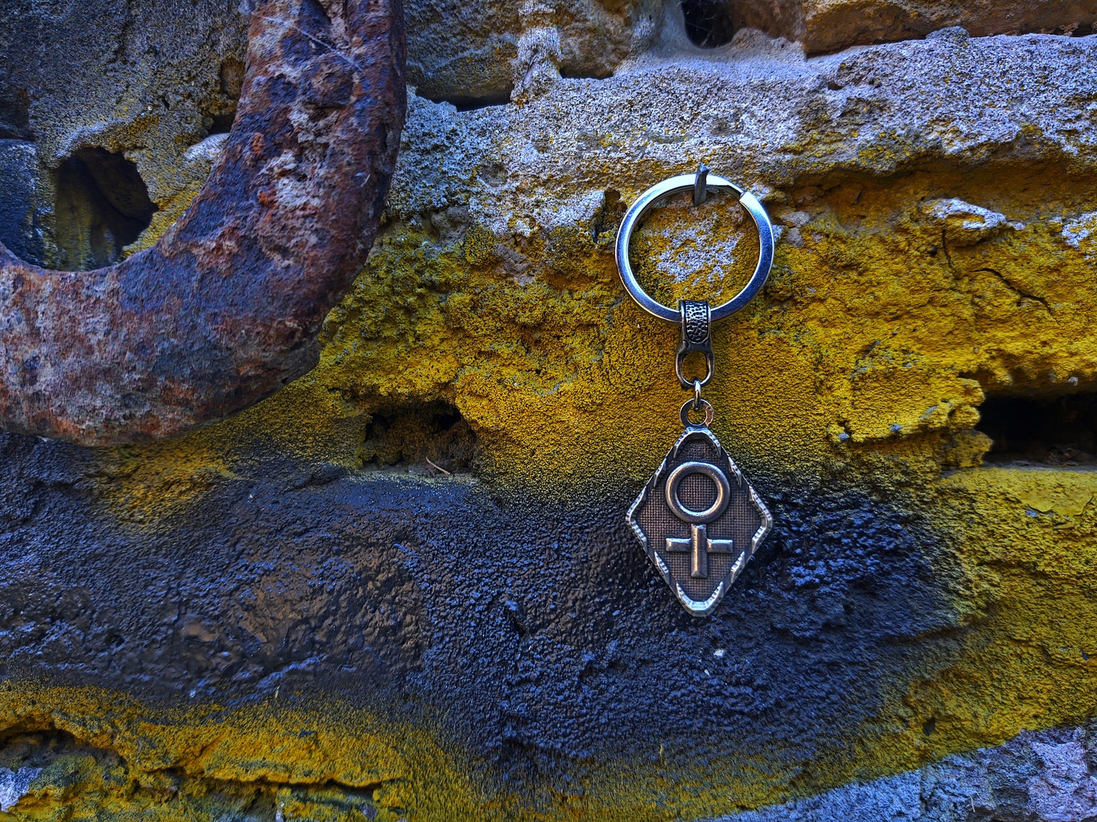 Venus female planet glyph Astrological symbol necklace | Etsy