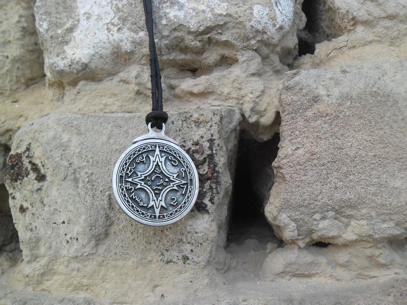 Angel Talisman Symbol Magic Fortune Pendantmastery of the | Etsy