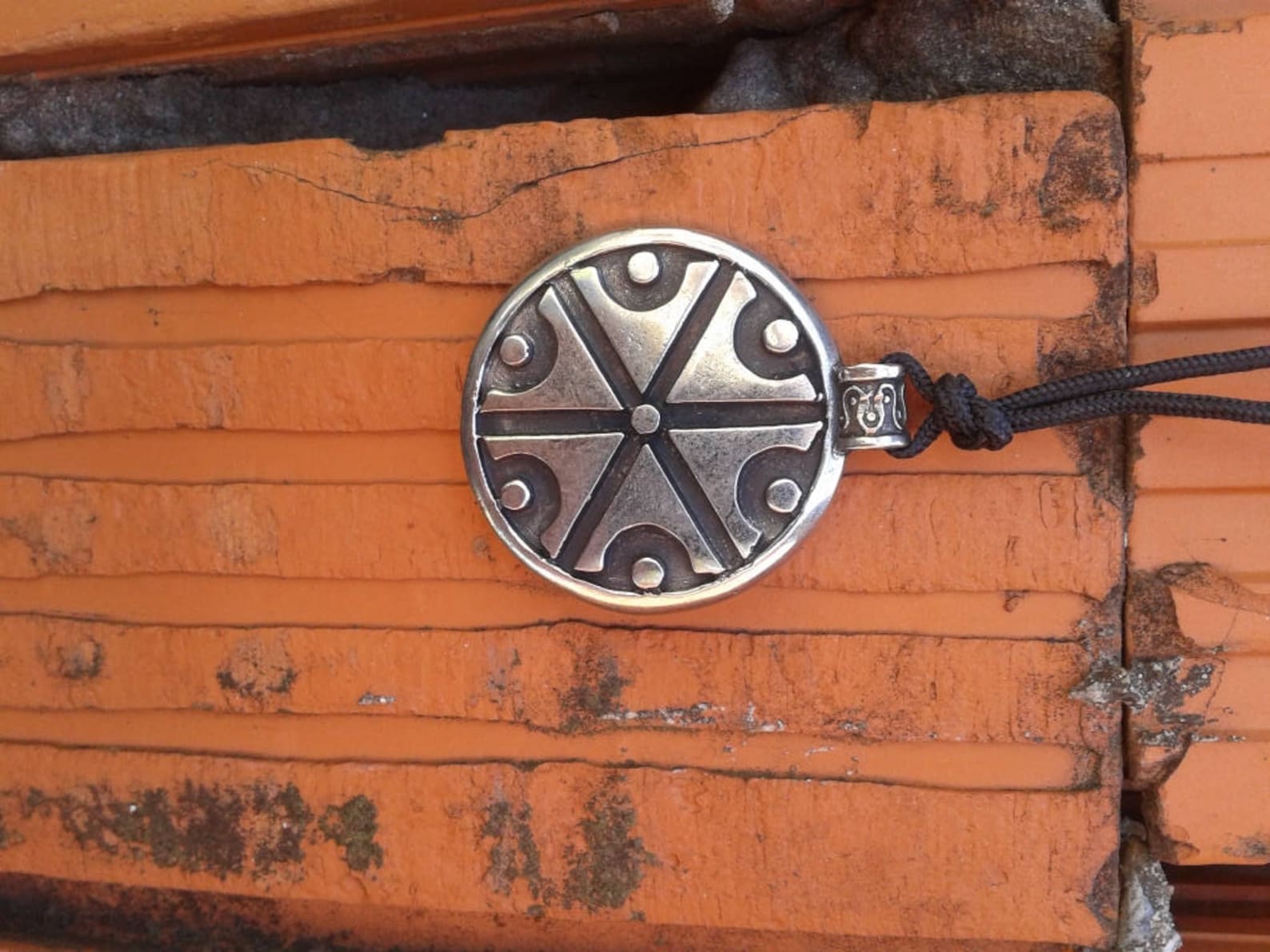 Perun God symbol necklaceSlavic thunder lightning | Etsy