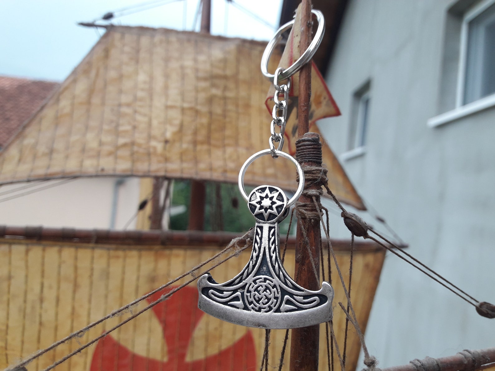 Axe of Perun Necklaceperun Slavic God of Lightning - Etsy