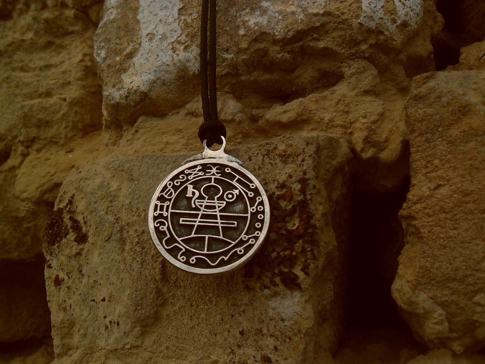 Key of Solomon Necklace,secret Seal of Solomon Keychain,protection ...