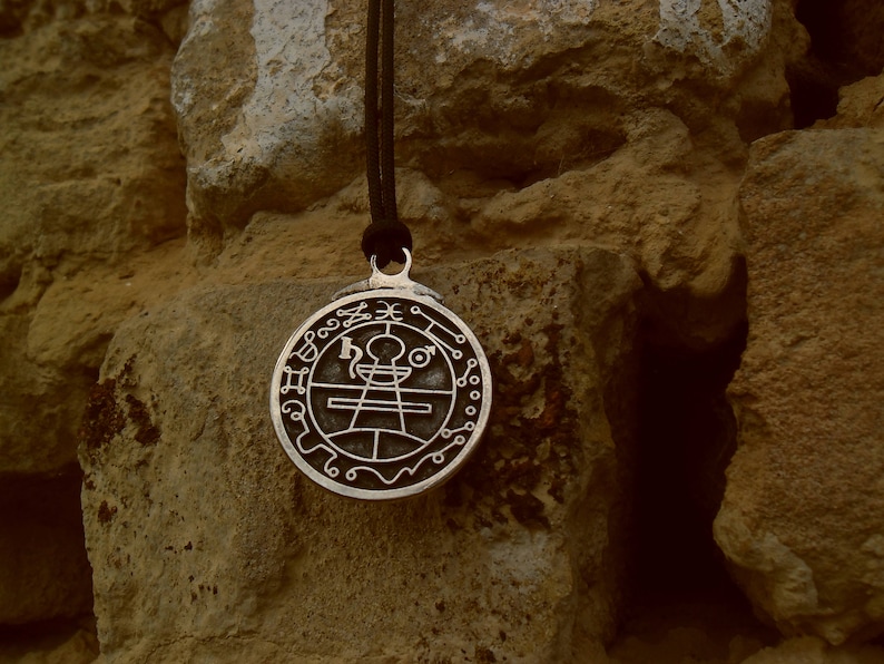 Key of Solomon Necklace,secret Seal of Solomon Keychain,protection ...