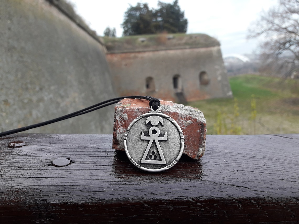 Punic and Phoenician Goddess Tanit Symbol Necklacelucky - Etsy