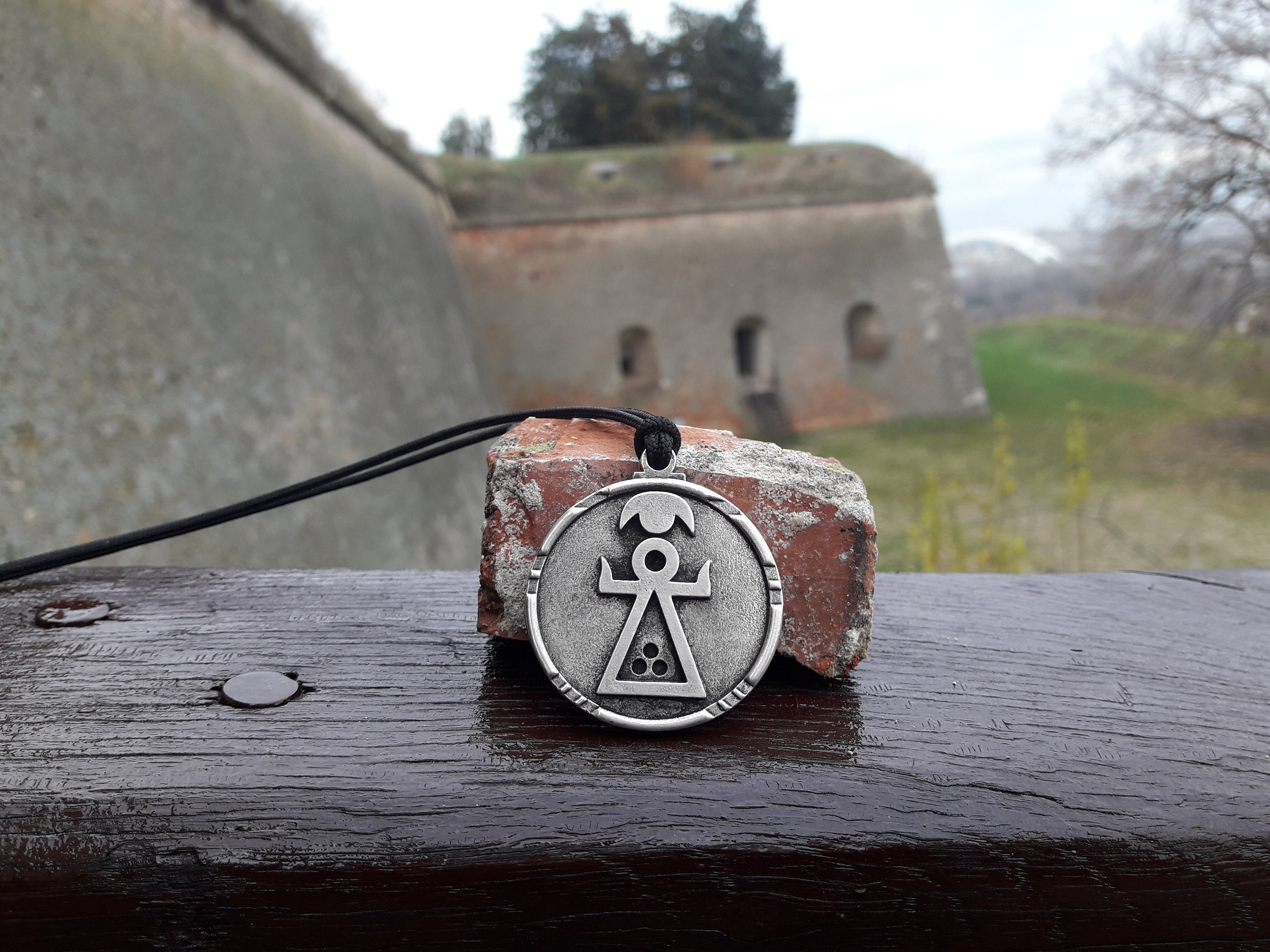 Punic and Phoenician Goddess Tanit Symbol Necklacelucky - Etsy Canada