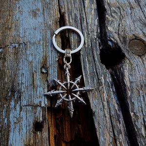 Chaotic Star Pendant,chaos Star Magic Pendant Kabbalah,chaos Wheel ...