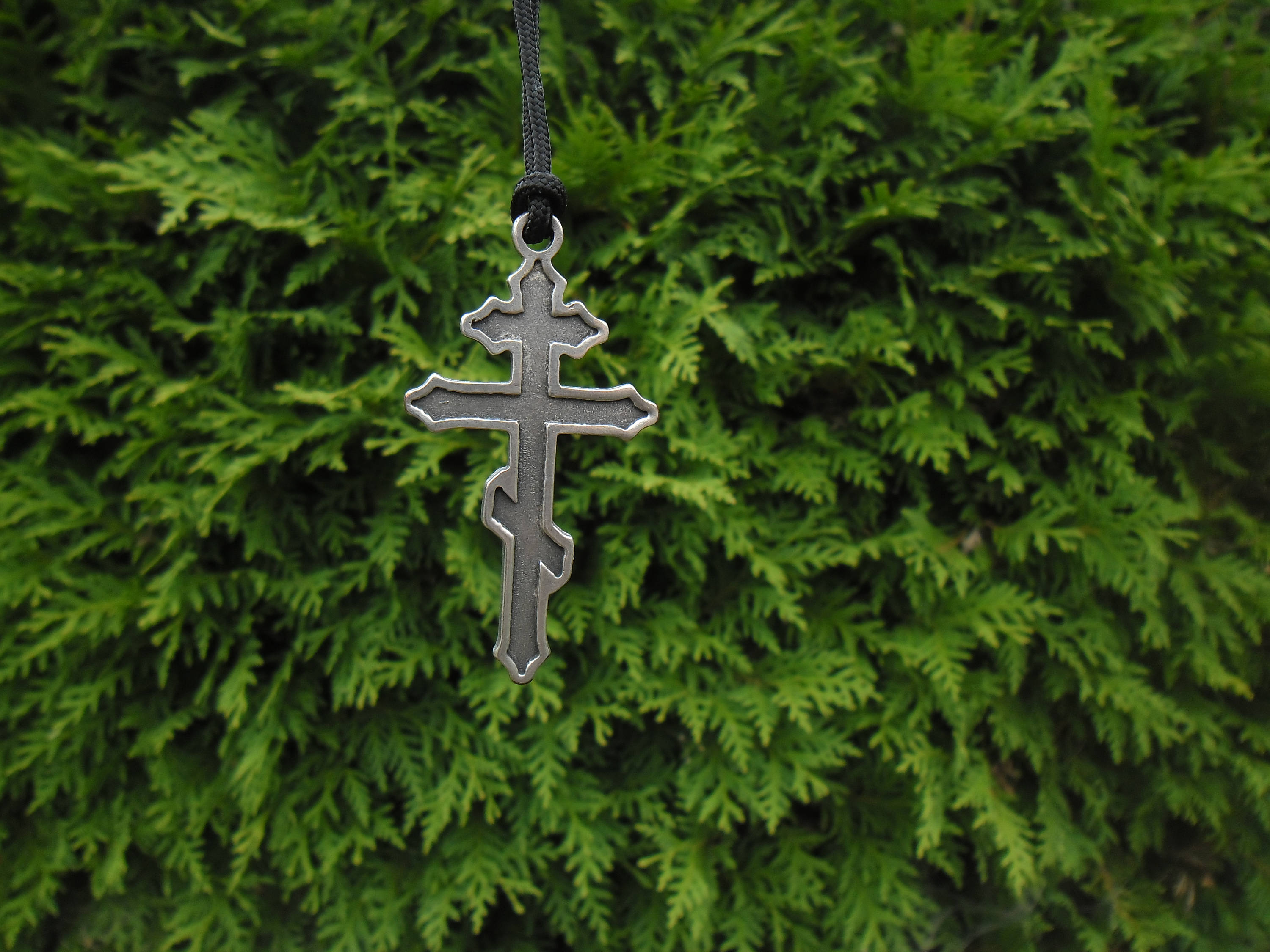 Orthodox Russian Cross Necklace Jewelry and Keychain,patriarchal Cross ...