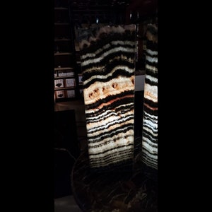 Beautiful Rectangle Stone Onyx Table Lamps 25 Tall - Etsy