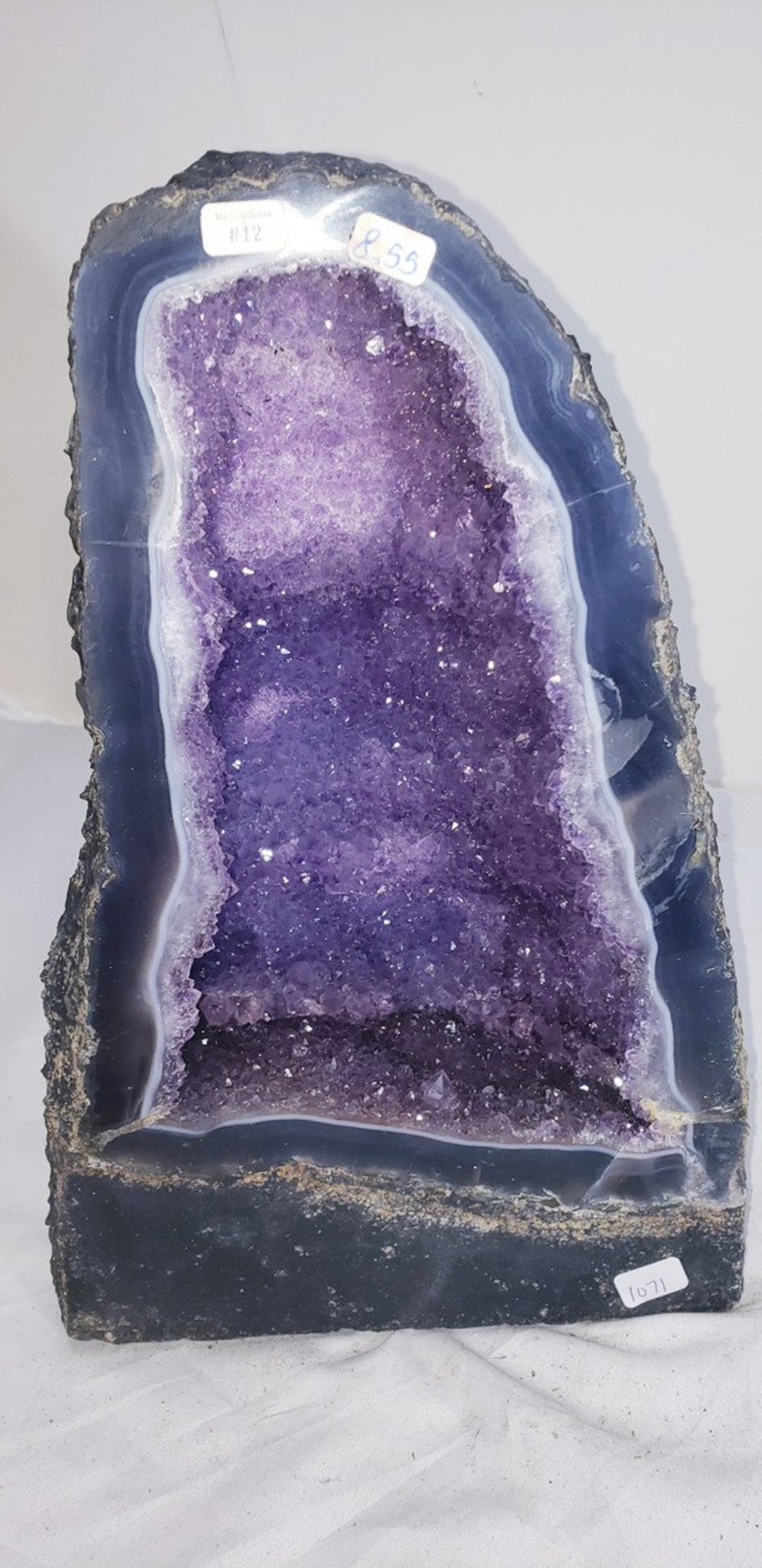 Amethyst Church Crystal Cathedral Geode Nice Druzy Cave - Etsy
