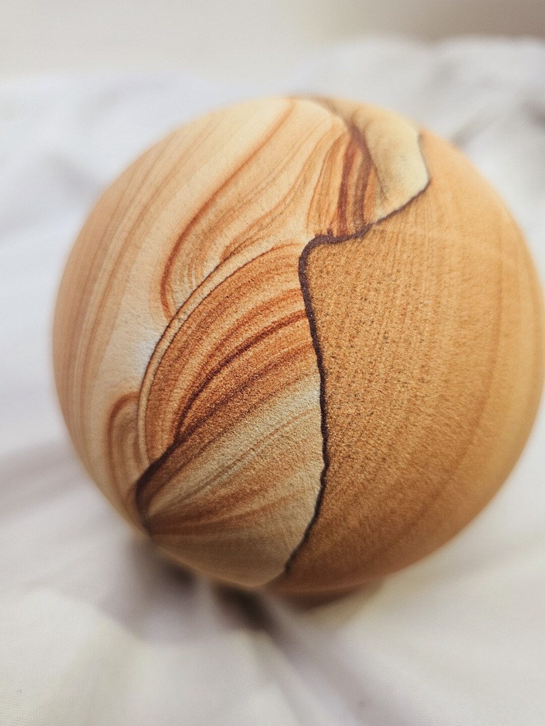 Beautiful Natural Sandstone Sphere - From Arizona Sierra, USA - Medium ...