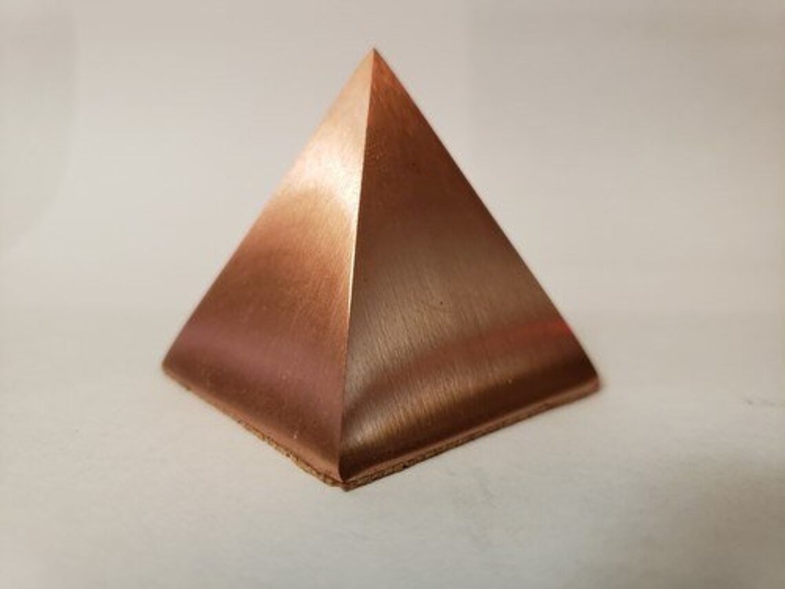 Solid Copper Pyramid - 1 5/8" - Etsy