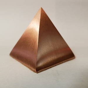Solid Copper Pyramid 1 5/8 - Etsy