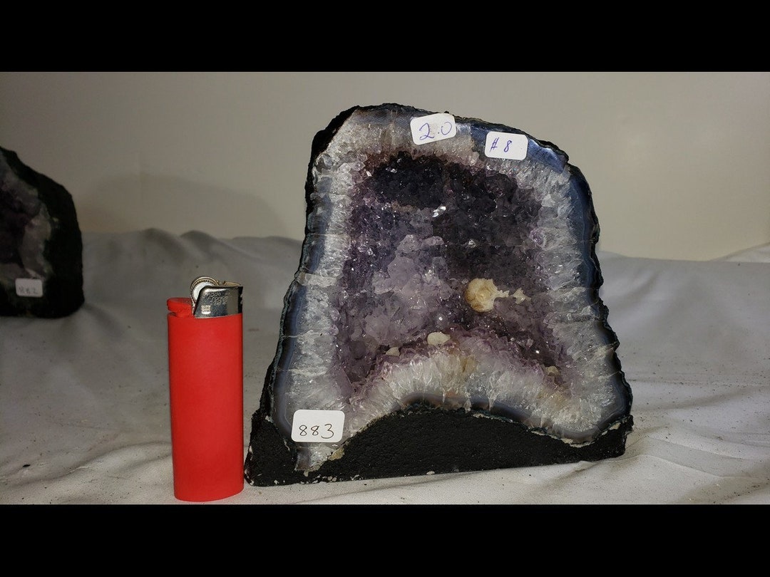 Amethyst Church Crystal Cathedral Geode - Nice Mini Cave - Etsy