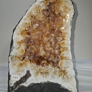 Citrine Geode - Etsy