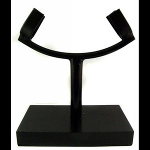 Wrought Iron Prong Holder Stand - " Horse Shoe " Stand - Medium - Etsy