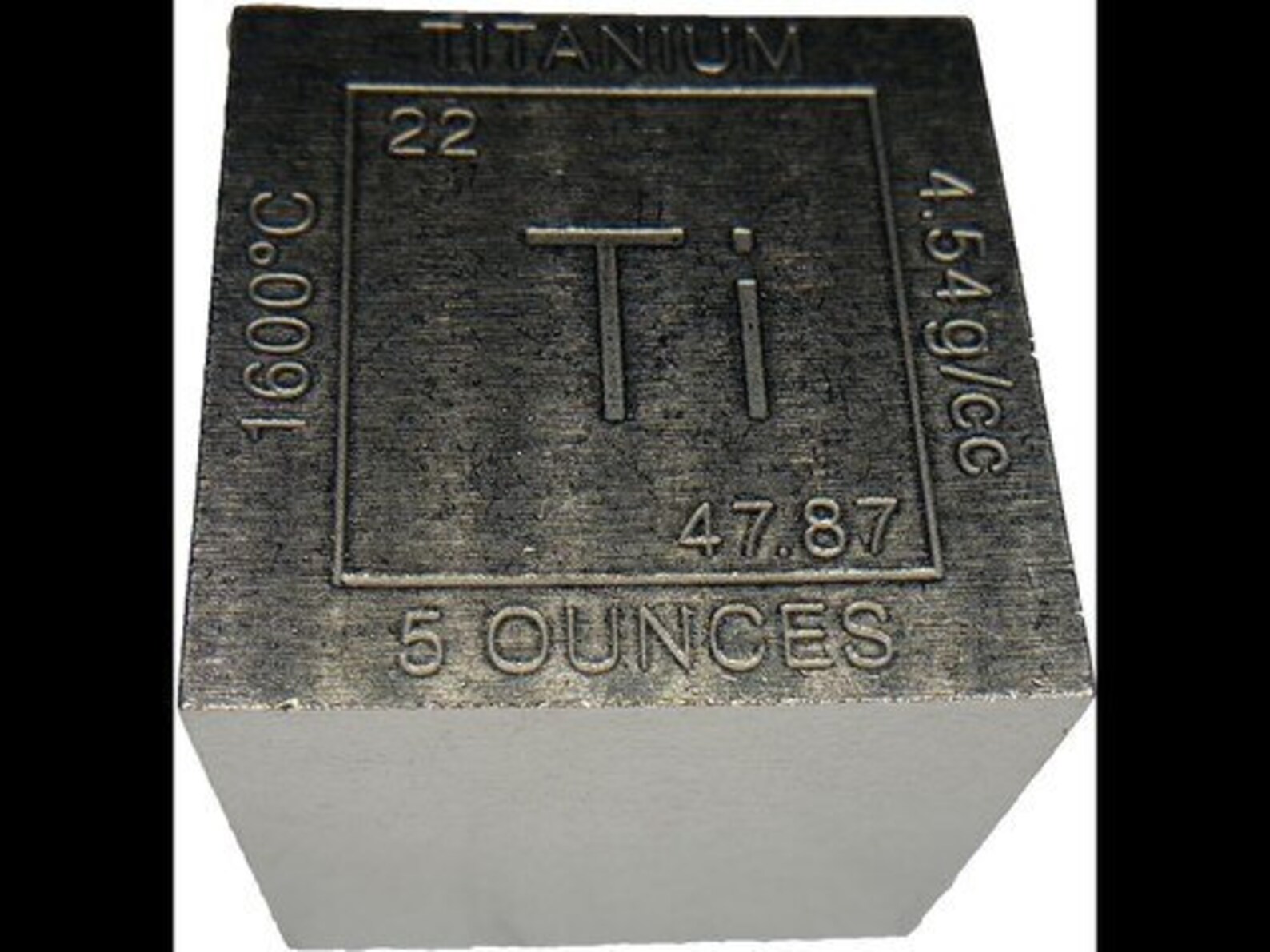 Elemental Cube Collection: 1.25 Inch Solid Titanium Cube - Etsy